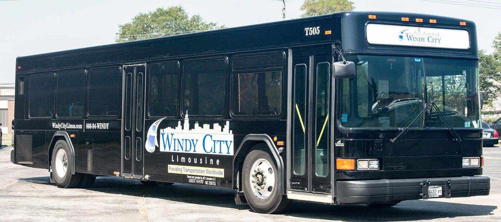 Transit Bus - Windy City Limousine & Bus